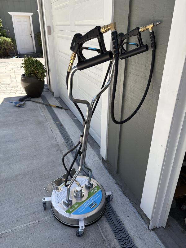 SurfaceMaxx Walk-Behind with Water Broom 21-in up to 4500-PSI Rotating ...