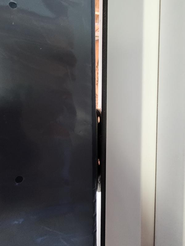 MMI DOOR 72-in x 80-in x 4-9/16-in Fiberglass Right-hand inswing ...