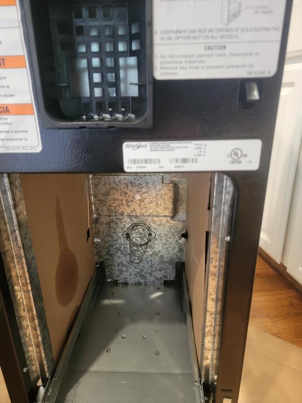 Whirlpool 15-in Stainless Steel Undercounter Trash Compactor TU950QPXS ...