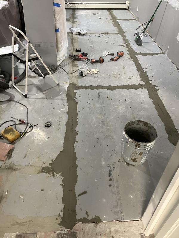 DensShield Tile Backer 4-ft x 8-ft x 1/2-in Gypsum Backer Board 855000 ...