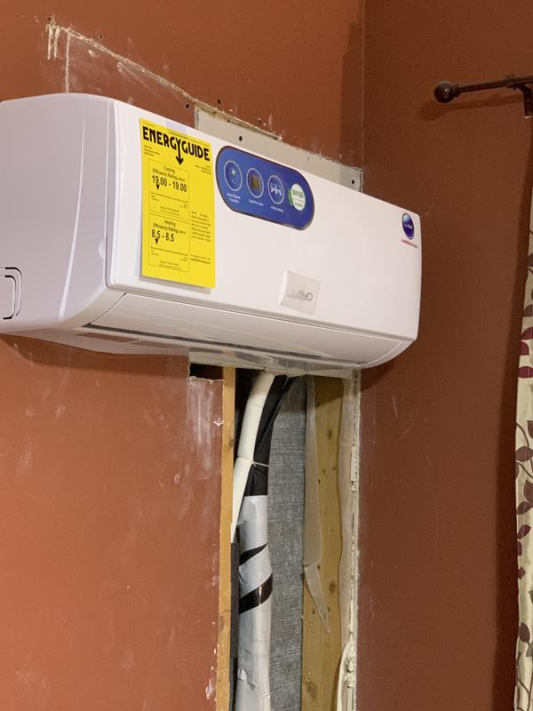 LLOYD Series 1 Single Zone 9000-BTU 19 SEER Ductless Mini Split Air ...