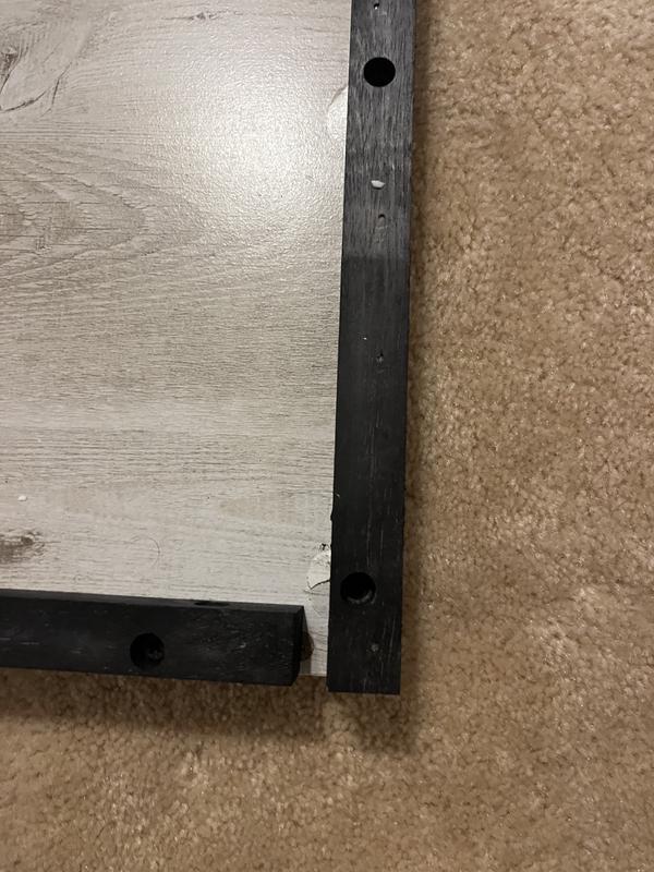 ChaletPosh Queen Light Grey Wood Panel Bed with Headboard in the Beds ...