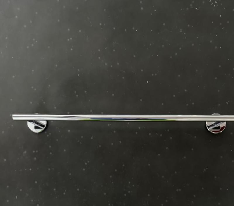 allen + roth Harlow 18-in Polished Chrome Wall Mount Single Towel Bar ...