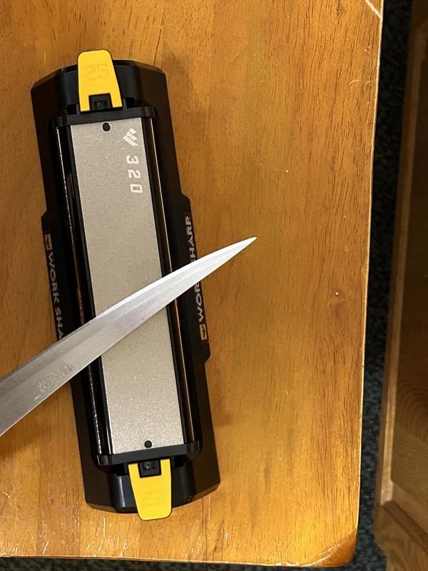 Work Sharp Benchtop Knife Sharpener - Tri-Brasive Stone - Diamond ...