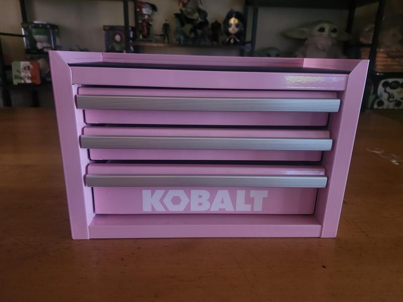 Kobalt Portable Tool Boxes 10.83-in W x 5.91-in H x 5.91-in D 2 -Drawer ...