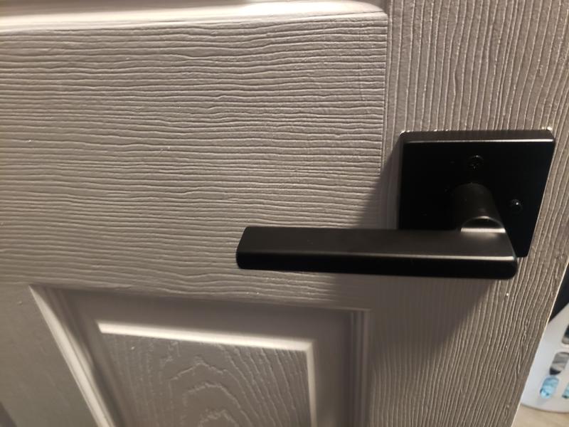 Kwikset Signature Series Halifax LED Motion Activated Matte Black ...