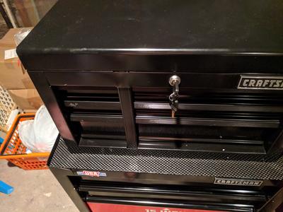 CRAFTSMAN 1000 Series 26.5-in W x 44.25-in H 5 Ball-bearing Steel Tool ...