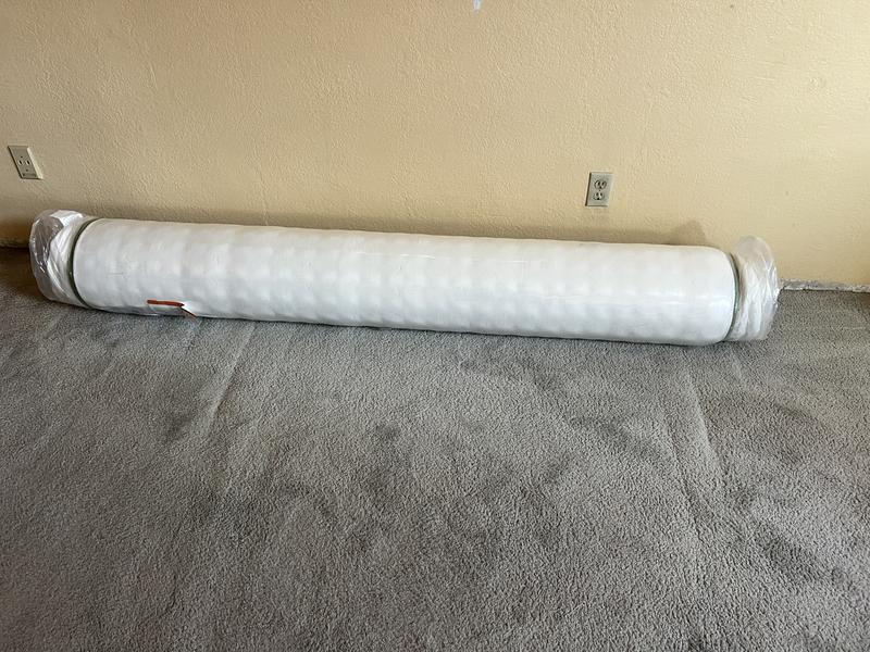 Ifluous 12-in Medium Twin Hybrid Memory Foam/Coil Blend Mattress in a ...