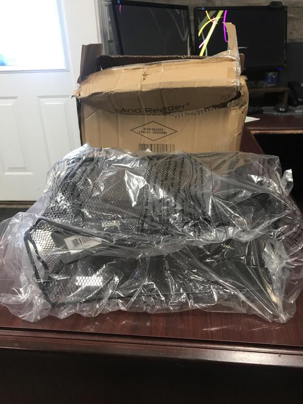 Mind Reader Mind Reader Desktop File Folder Organizer Basket and #91 ...