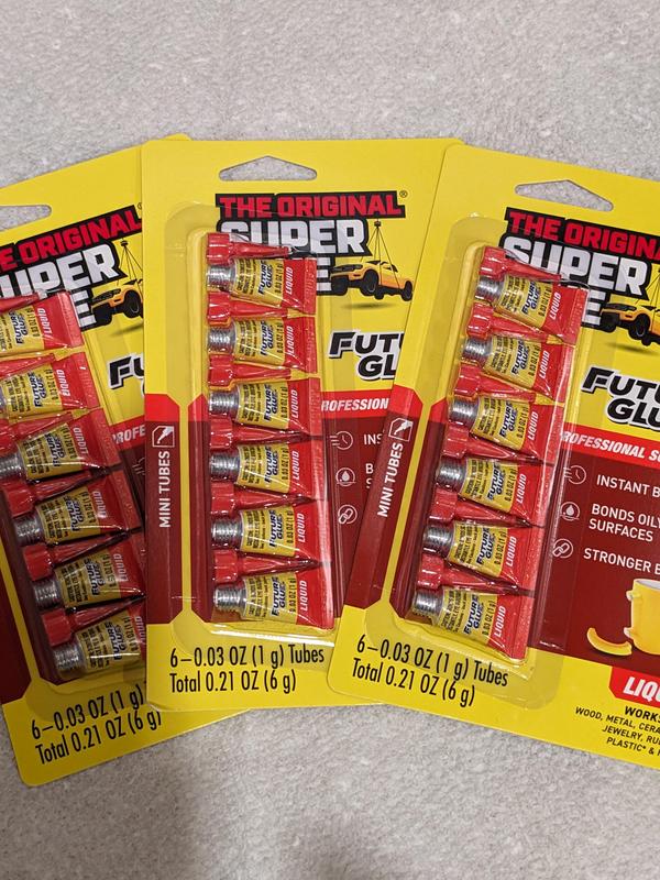 The Original Super Glue Future Glue 3-Pack 0.28-oz Gel Super Glue ...