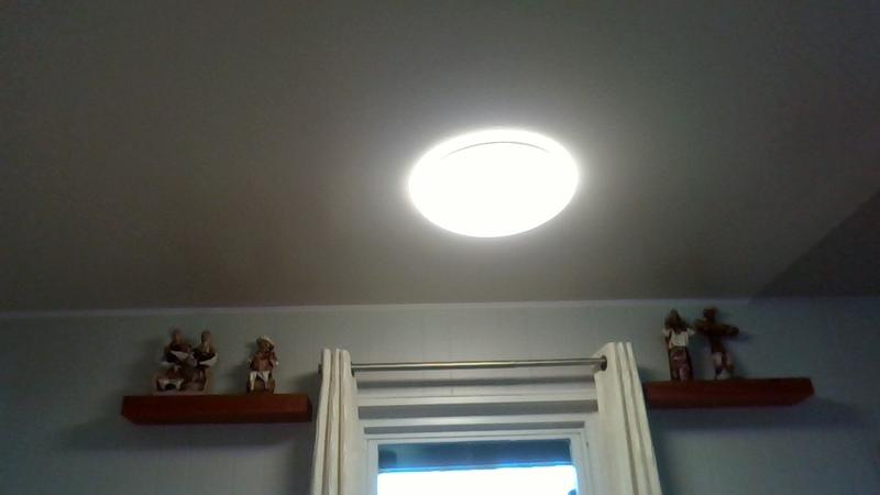 Progress Lighting Drums and Clouds 1-Light Black LED Flush Mount Light ...