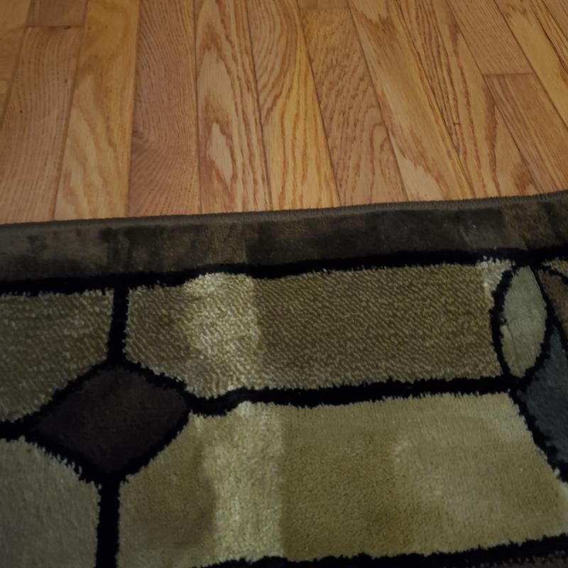 Mohawk Home Leaf Point Multi 5 x 8 (ft) Polypropylene Brown Rectangular ...