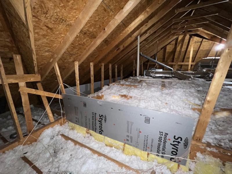 STYROFOAM Residential Sheathing R- 3.9 , 0.78-in x 4-ft x 8-ft Faced ...
