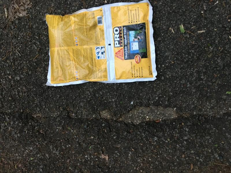 Sika Self-Leveling 39.7-fl oz Asphalt Patch at Lowes.com