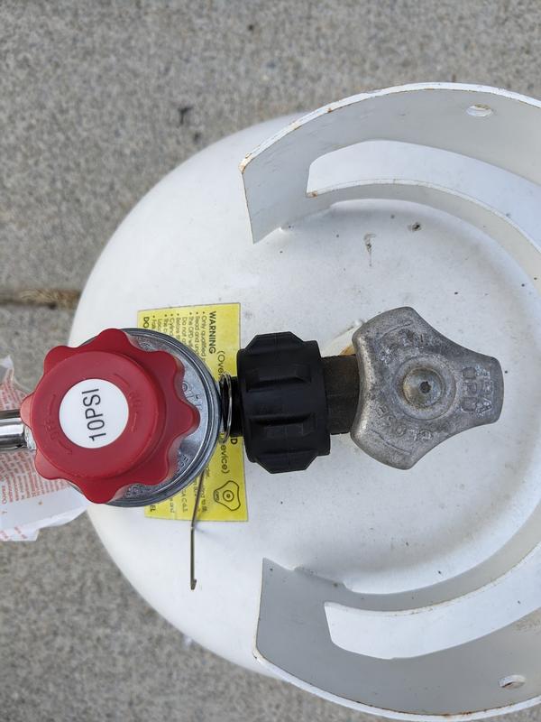 Camp Chef Steel-braided Propane Regulator with Hose - Lowes.com