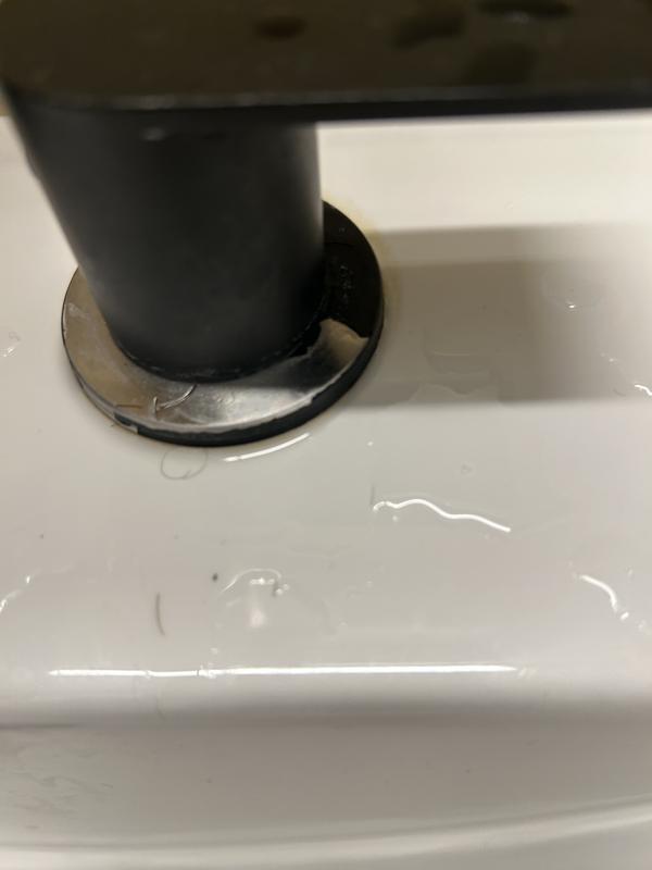 FURUISI Matte Black Widespread 2-Handle Waterfall Bathroom Sink Faucet ...