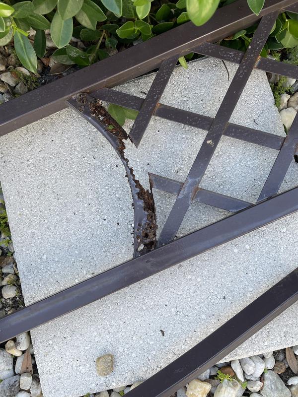 Garden Accents Lantern Arbor 4.33-ft W x 6.56-ft H Black Garden Arbor ...