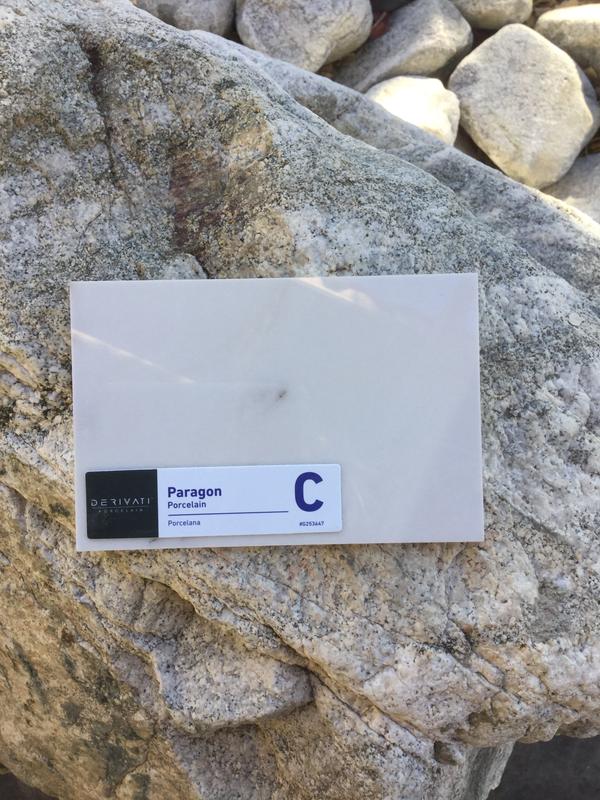 Derivati Paragon Ultra Compact Surface White Kitchen Countertop SAMPLE ...