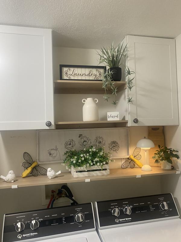 Diamond NOW Arcadia 14.7-in W x 13.5-in H White Painted Maple Kitchen ...