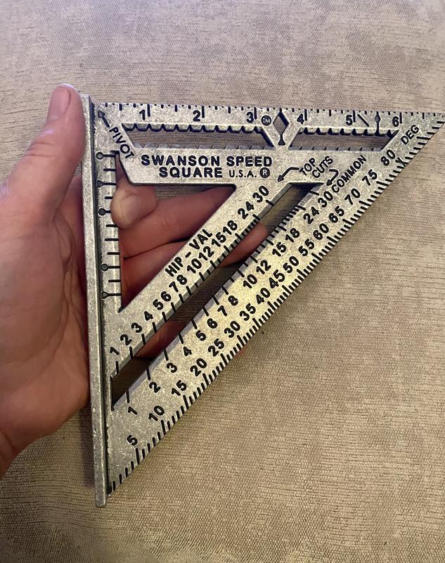 Swanson Tool Company Swanson 7 In Pro Square with Blue Book S0100-A at ...