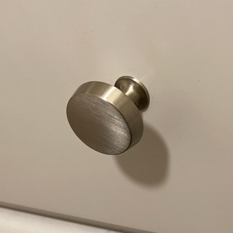 Origin 21 ALLETA 1-1/4-in Satin Nickel Round Casual Cabinet Knob CAB ...