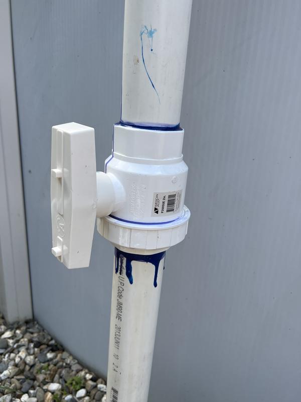 RELIABILT 2-in PVC Sch 40 Ball Valve 26141Z at Lowes.com