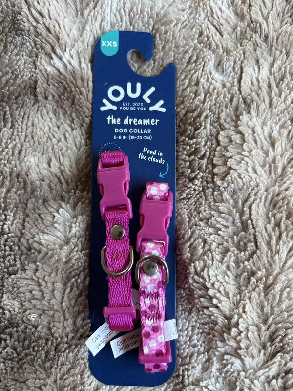 Youly 2 Pack Turquoise and Coral Collars Multiple Colors/Finishes Dog ...