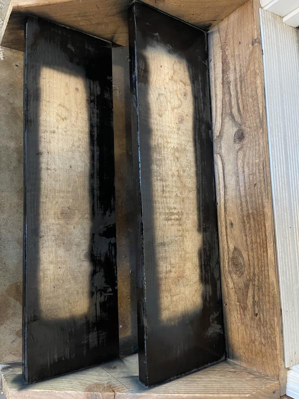 Rubber-Cal Black Rubber Rectangular Indoor or Outdoor Utility Mat 10 ...