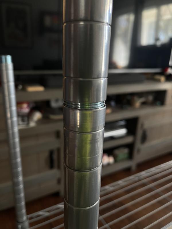 Seville Classics 5 -Tier Heavy Duty Black Metal Utility shelving unit ...