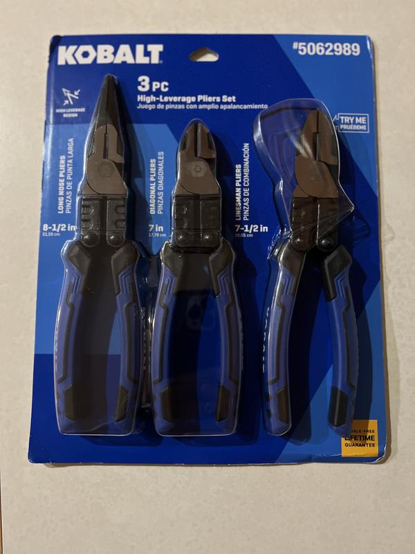 Kobalt High leverage plier set 3 in the Plier Sets department at Lowes.com