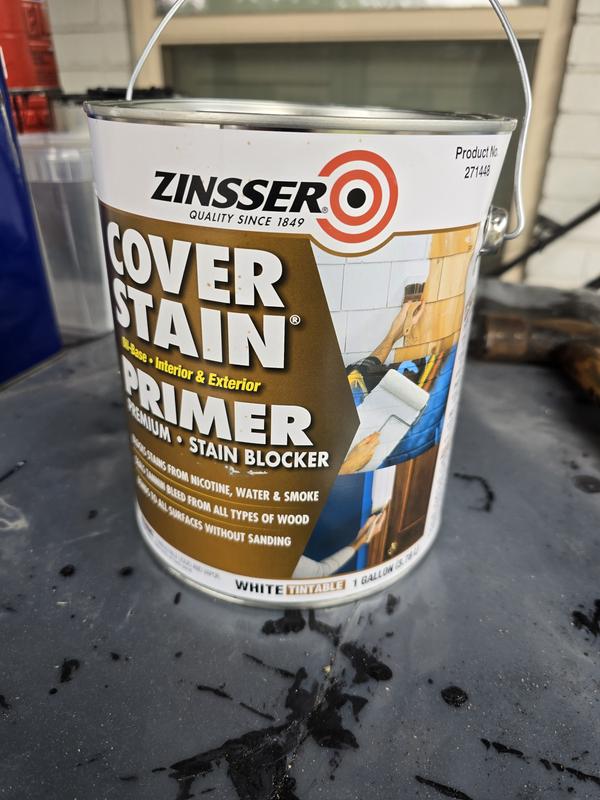 Zinsser Cover Stain Classic Interior/Exterior Multi-purpose Oil-based ...