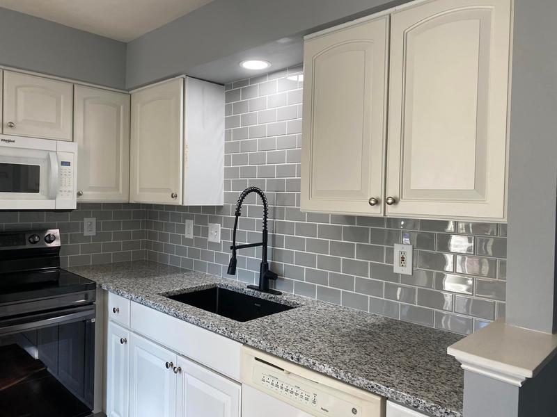 allen + roth Roaming Mist Granite Gray Kitchen Countertop SAMPLE (4-in ...