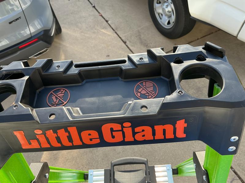 Shop Little Giant Ladders Balsam Fir Christmas Tree Decorating ...