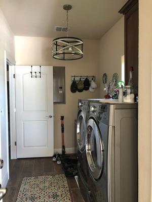 Kichler Stetton 3-Light Anvil Iron Farmhouse Drum Medium Hanging ...