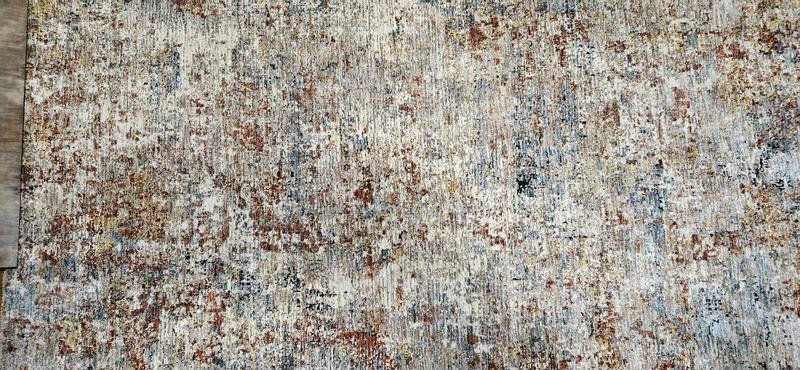 Origin 21 Blue River Embers 5 X 8 (ft) Blue Indoor Abstract Area Rug ...