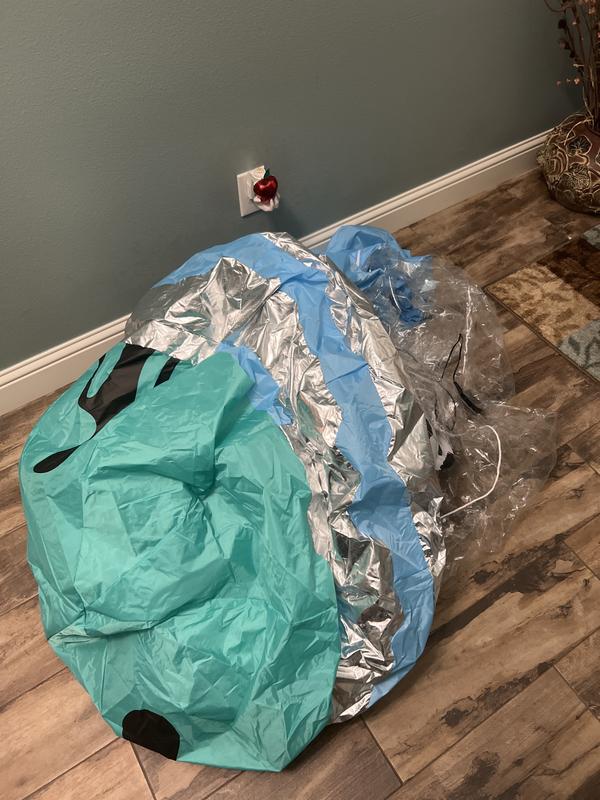 SYNCFUN 9-ft Freestanding Lighted Alien Inflatable 30169 at Lowes.com