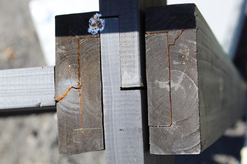 Vita Mezza 7.08-ft W x 7.54-ft H Charcoal Garden Arbor VA68895 at Lowes.com