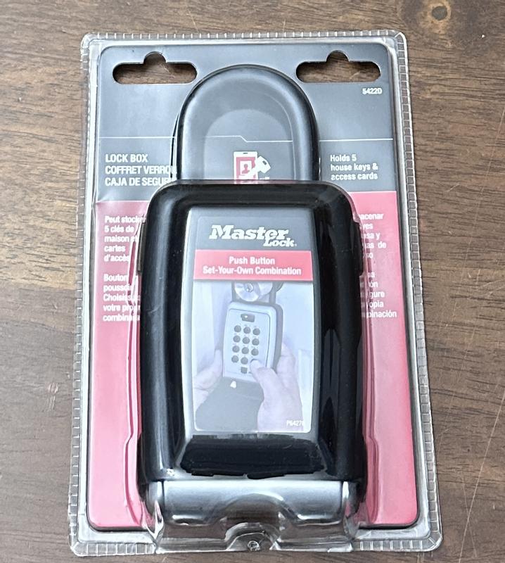 Master Lock Push Button Lock Box 5422DHCLWSFLR/8 at Lowes.com