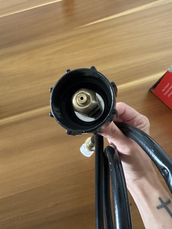 Empava Propane Refill Adapter for 1 lb QCC1/Type1 Propane Tank Brass ...