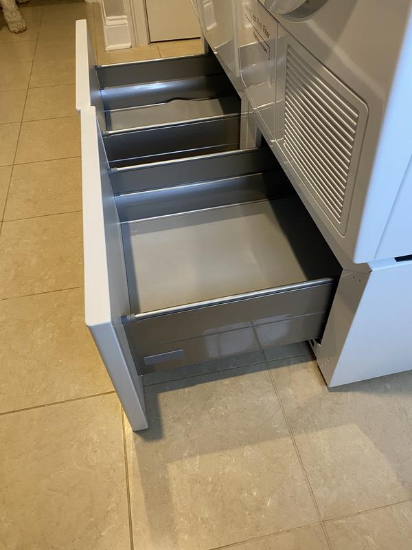 Miele Universal Laundry Pedestal (Lotus White) with Storage Drawer WTS ...