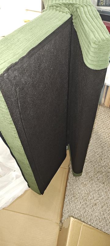 Jarenie Green Contemporary/Modern Corduroy Futon in the Futons & Sofa ...