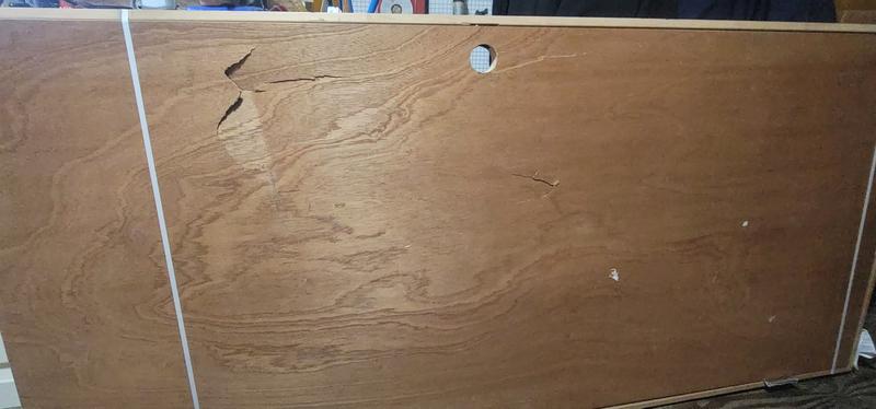 RELIABILT 24-in x 80-in Unfinished Hollow core Flush Right hand Smooth Unfinished Lauan Wood ...