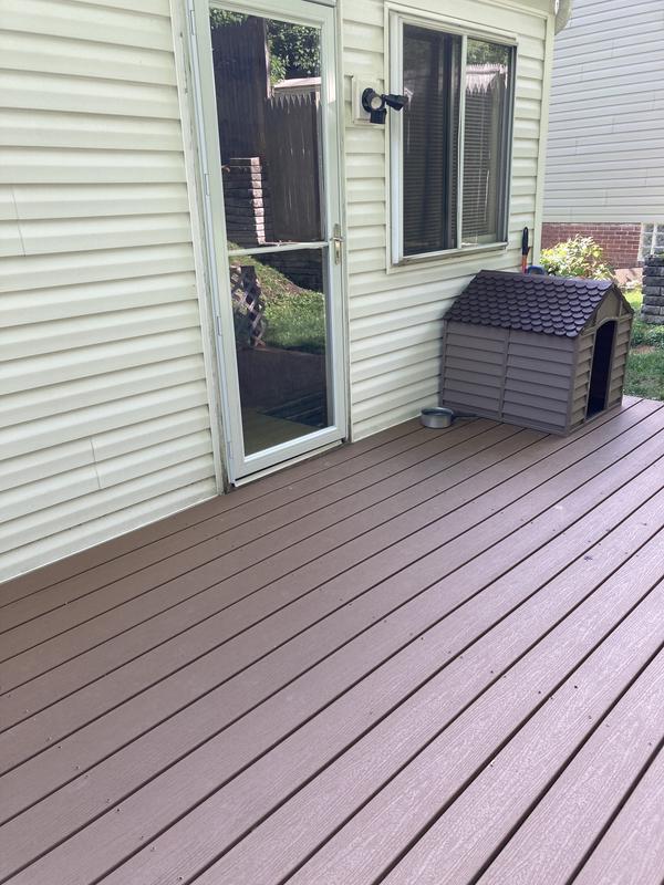 Trex Enhance Basics 1-in x 6-in x 16-ft Tide Pool Square Composite Deck ...