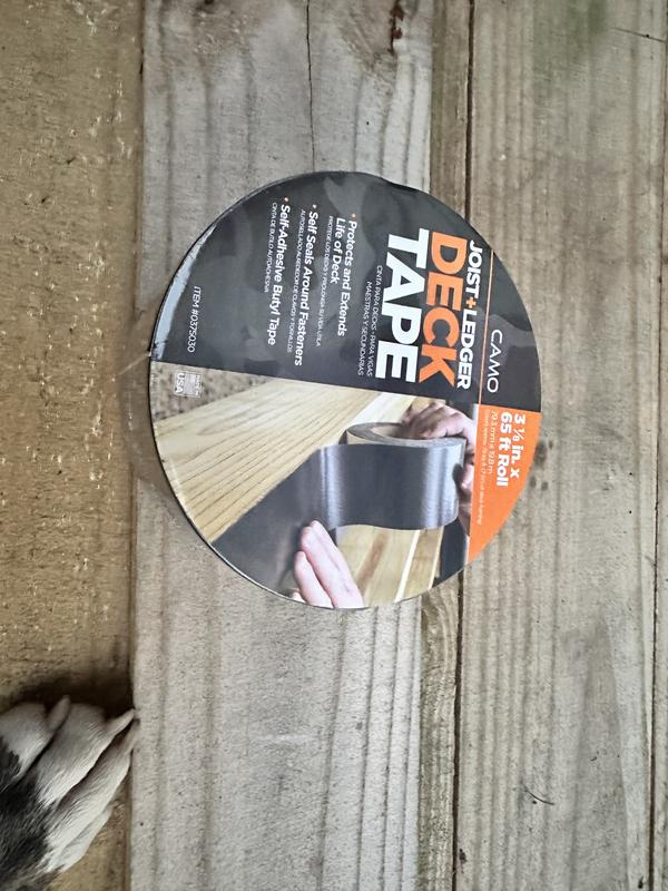 CAMO Joist 3.125-in x 65-ft Butyl Deck Tape in the Deck Tape department at Lowes.com
