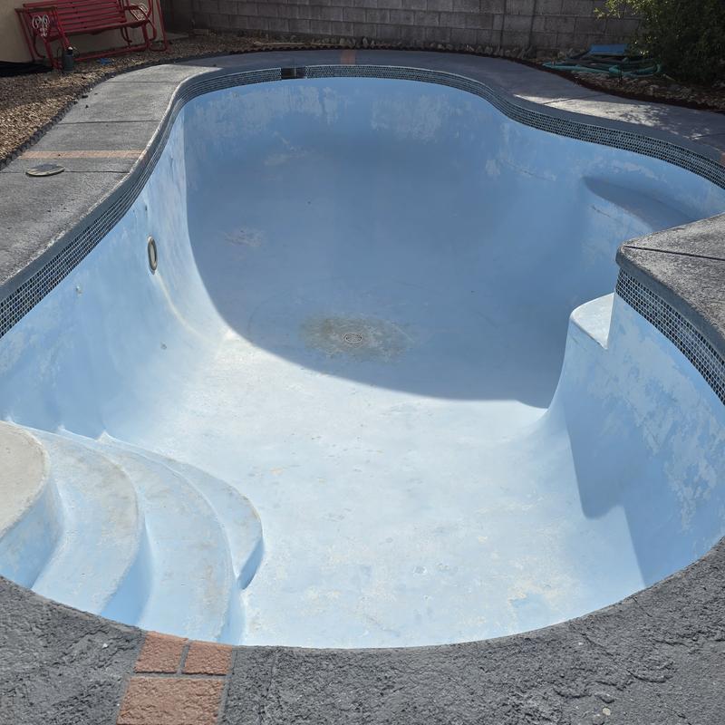 Armorpoxy Industrial Grade, 2 Part Epoxy Pool Paint Satin Light Blue ...