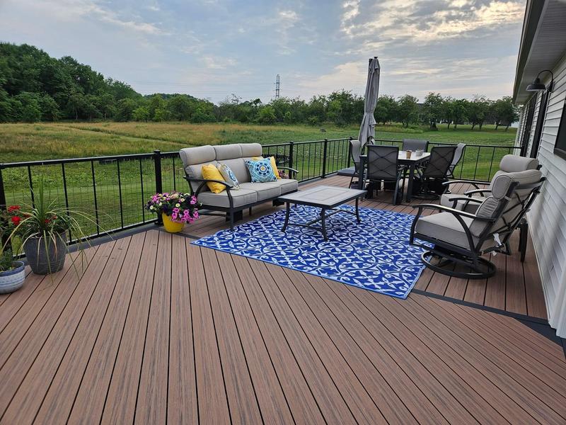 Deckorators Voyage Surestone 1-in x 6-in x 16-ft Costa Grooved ...