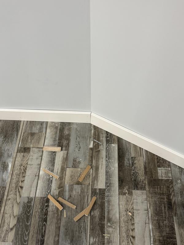 allen + roth 1-in x 4-in x 12-ft Radius Edge Painted MDF Board in the ...