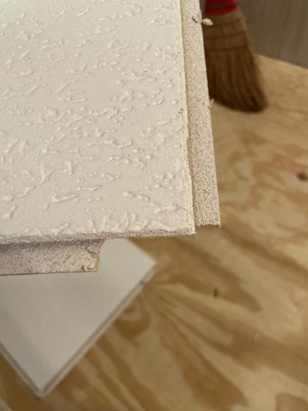 Armstrong Ceilings 1-ft x 1-ft IMPRESSION White Mineral fiber Surface ...