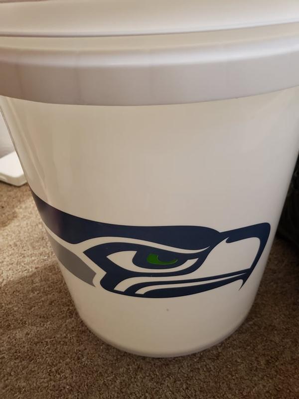 WinCraft Sports Seattle Seahawks Seattle Sea Hawks 5 GAL Bucket 5 ...