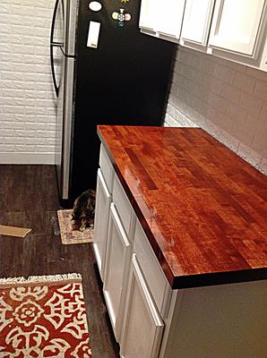 The Baltic Butcher Block 8-ft x 24.96-in x 1.75-in Natural Birch ...